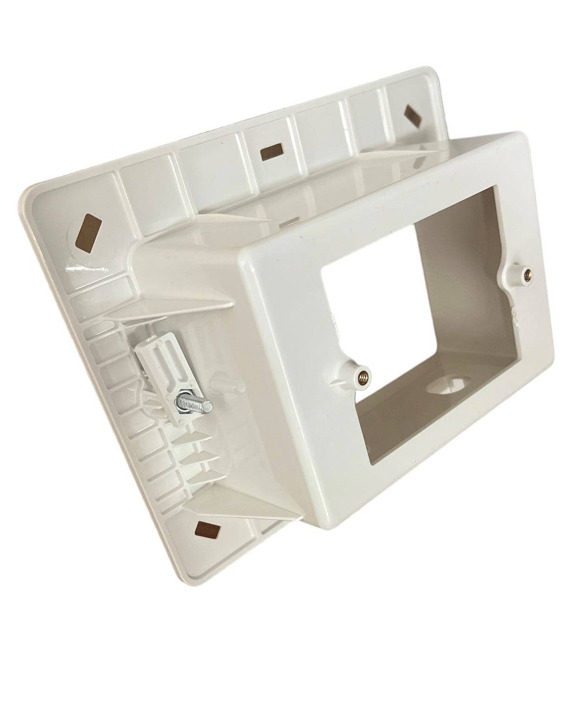 Recessed Wall Power Point Box and 2 Punch Out Ports | Ripper Online