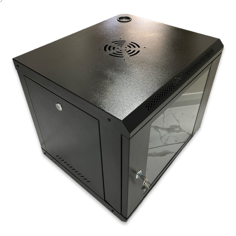 8RU Data Cabinet - 19" Wall Mount Server Rack 450mm Deep | WC8U