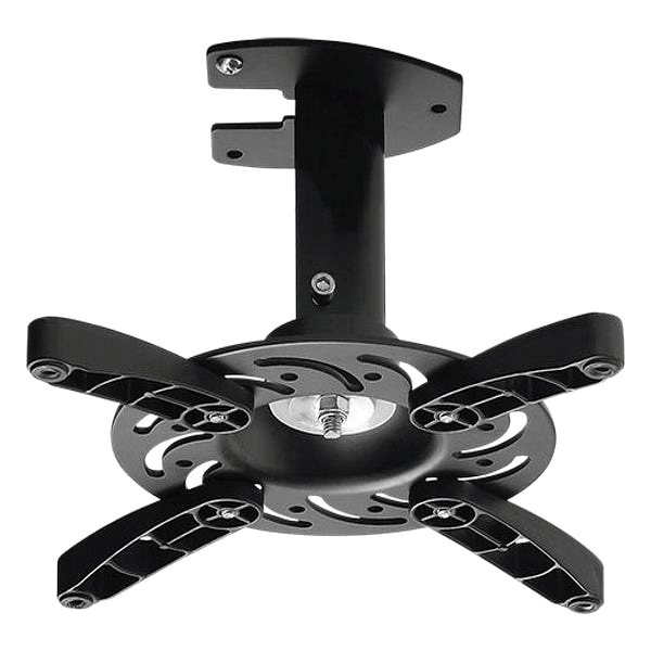 Projector Ceiling Mount Bracket Fixed 15cm - BLACK | Ripper Online